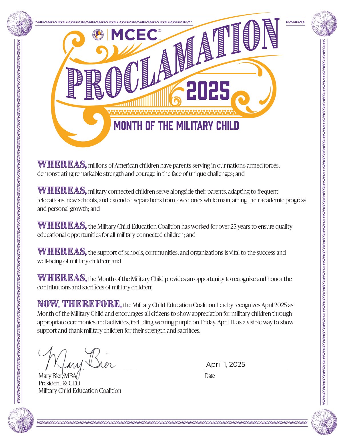 About - Military Child Education Coalition® (MCEC®)